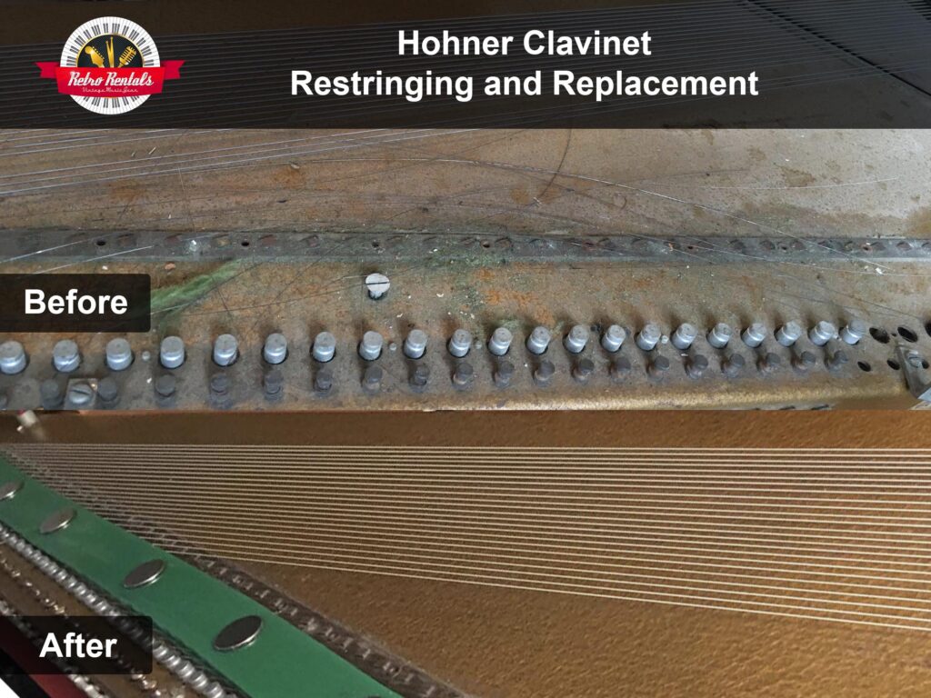 Hohner Clavinet Restoration - Retro Rentals